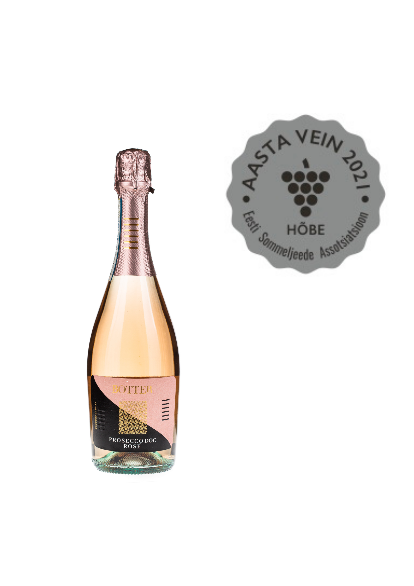 Botter Prosecco Rosato Extra Dry 2019 | Eesti Sommeljeede Assotsiatsioon